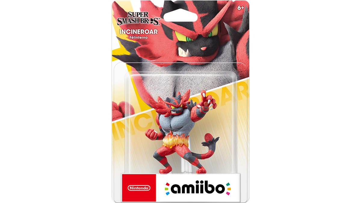 amiibo™ - Incineroar - Super Smash Bros.™ Series - Nintendo Official Site